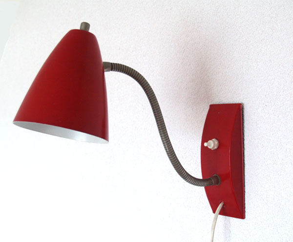 Sixties design lamp - wandlamp - Vintage Living Shop